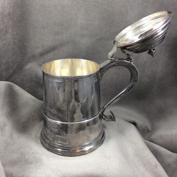 John Burt tankard Boston circa 1730-40 | Lamb Silver