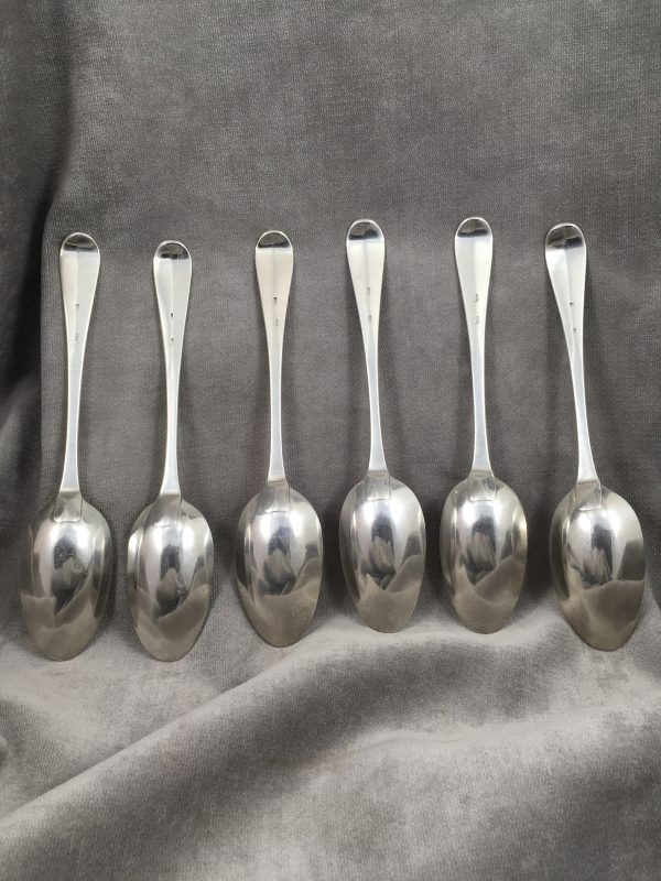 Z set of 6 Tablespoons by Benjamin Pierpoint SOLD | Lamb Silver
