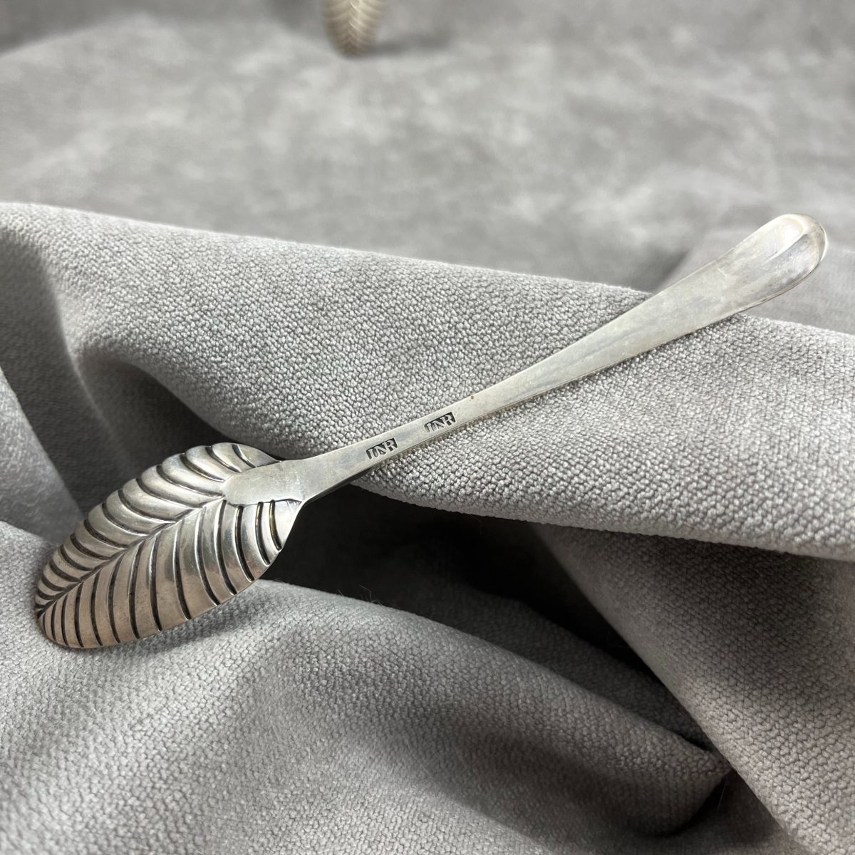 I and N Richardson fancy teaspoons | Lamb Silver