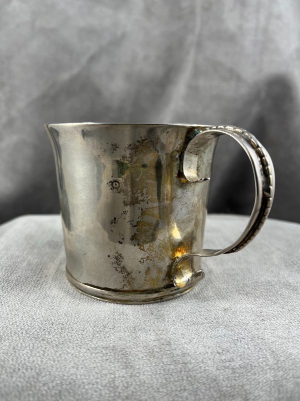 Jeremiah Dummer Cann circa 1690's Hold | Lamb Silver